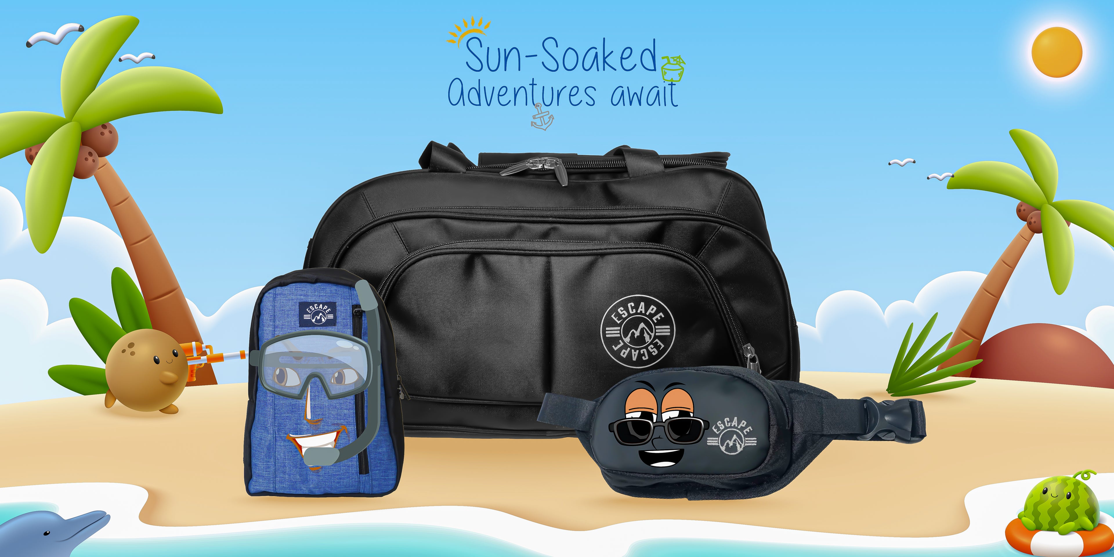 Escape - Where every bag depicts a story! – Escape Bags